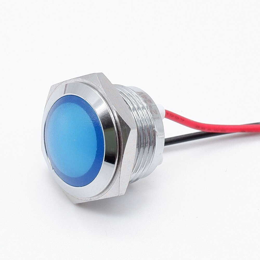 1pcs 16mm metal indicator light 3V 5v 6 12V 24V 22... – Vicedeal
