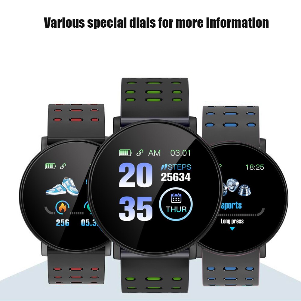 Call Reminder Watch Heart Rate Smart Bracelet Bloo... – Grandado