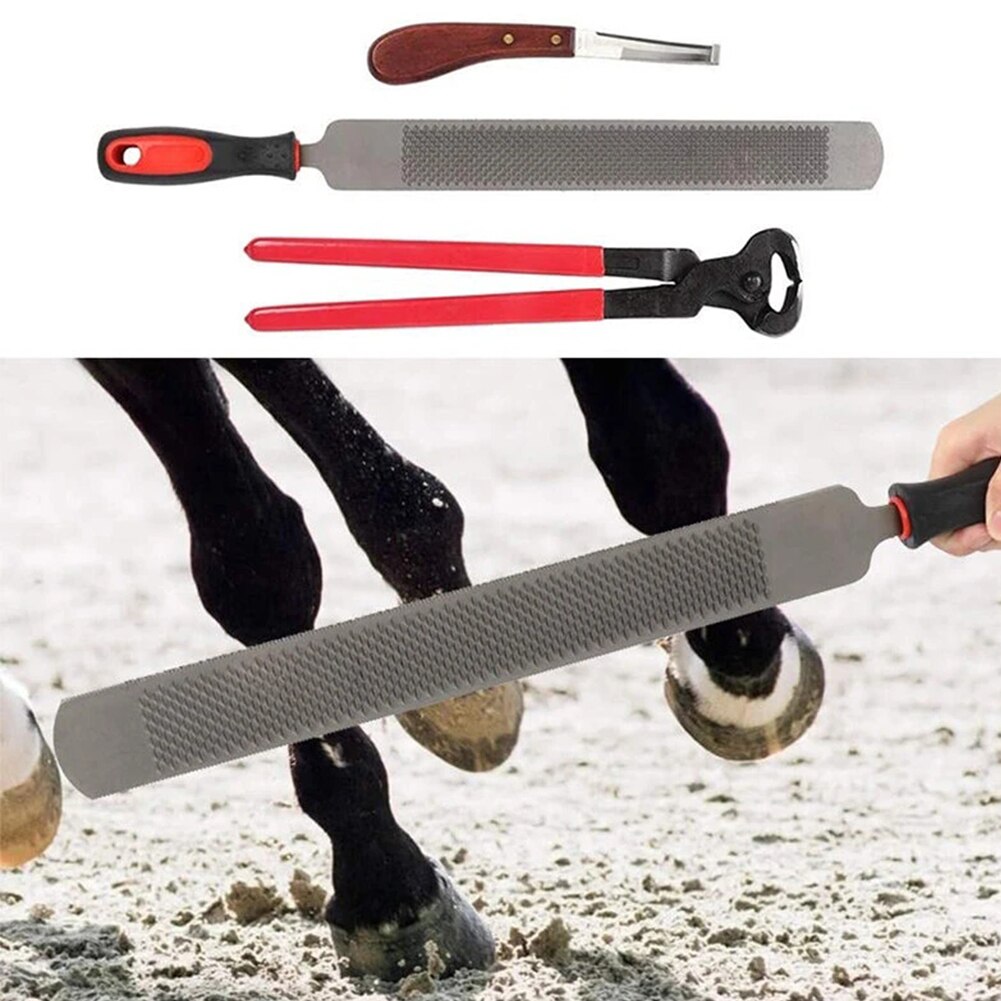 3pcs Double Side Metal Repair Hoof Trimming Set Sh... – Grandado