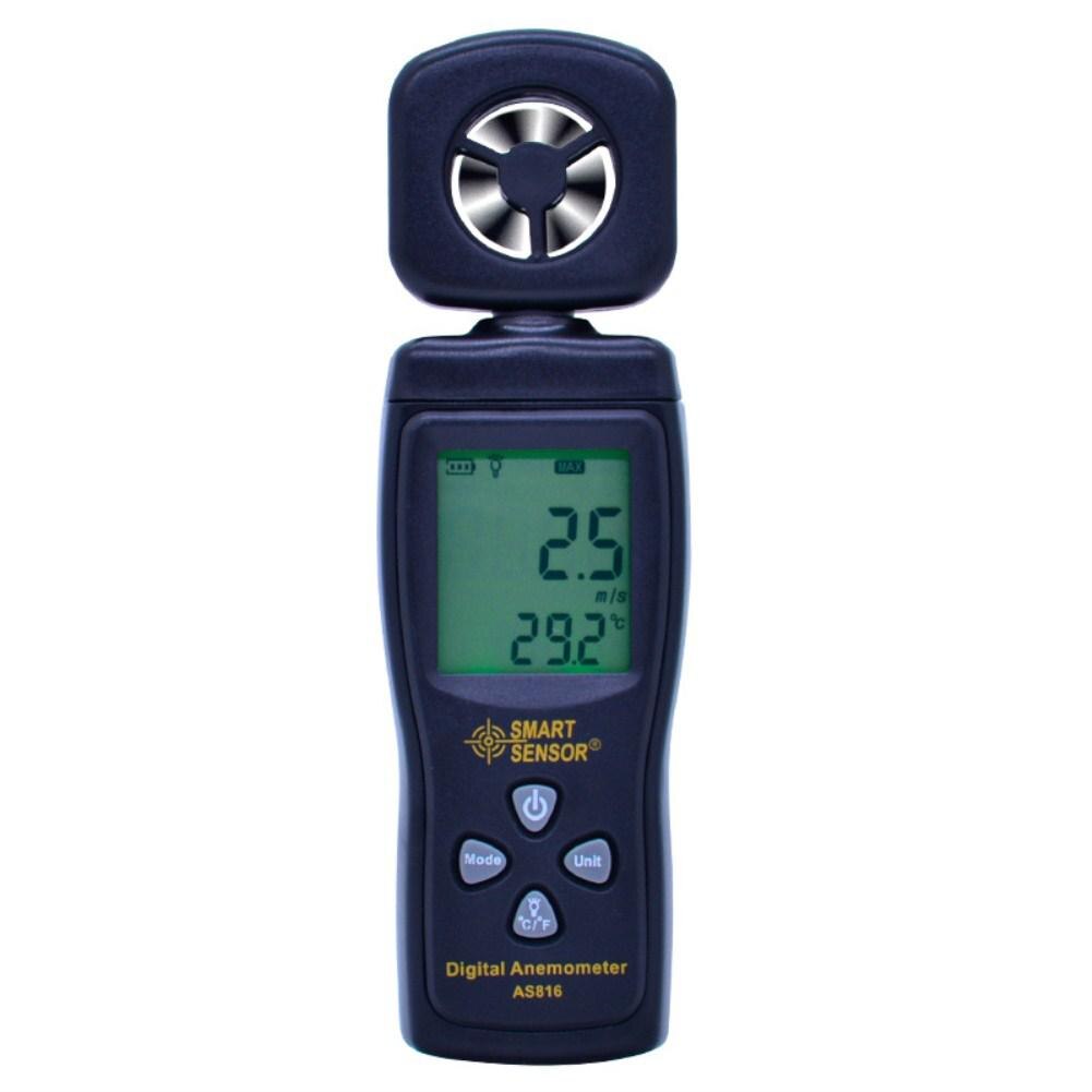 SOLLED Hand-held High-precision Wind Speed Meter L... – Grandado