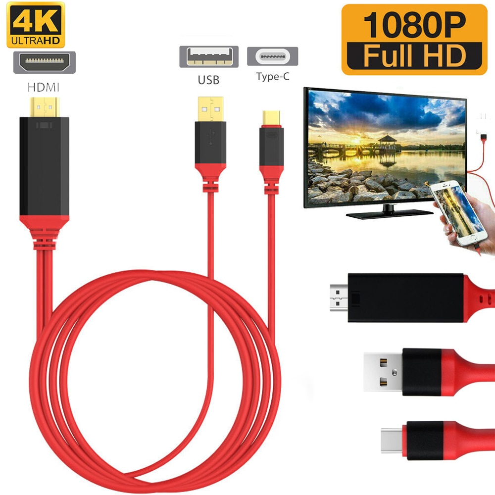 Hdmi 2.0 4K 60FPS 1080P Spiegel Kabel Naar Usb 3.1... – Vicedeal