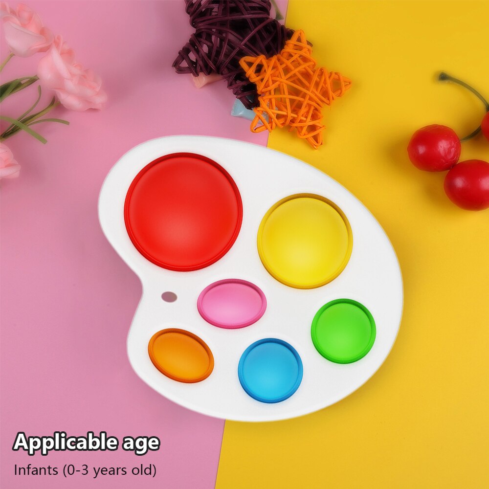 Children Adult Simple Dimple Fidget Toy Pops It An... – Grandado