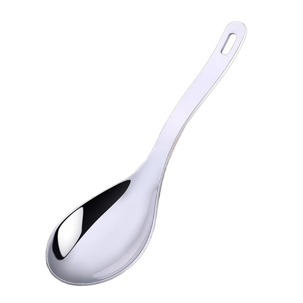 Long Handle Serving Spoon for Soup, Rice, Dessert,... – Grandado