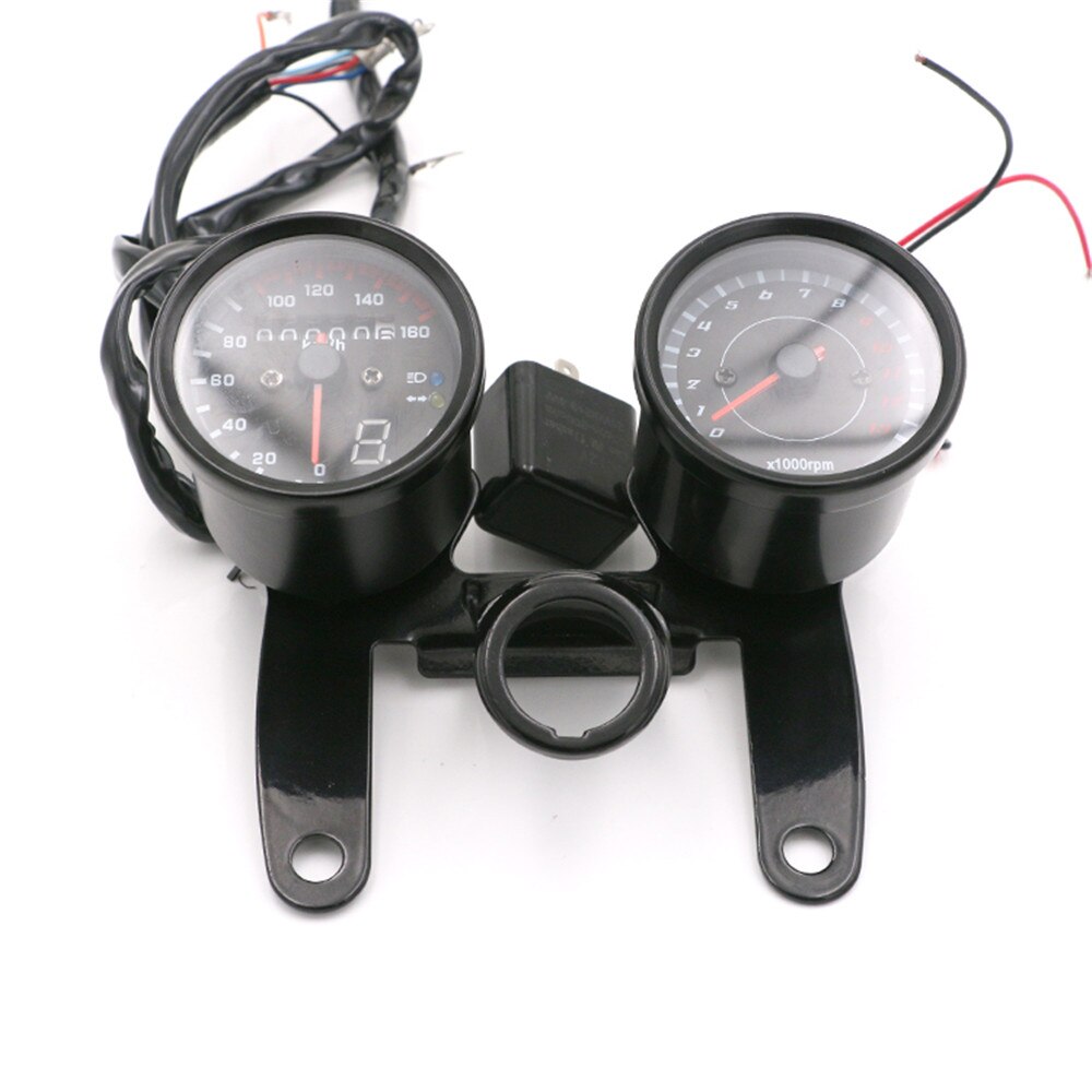 1 set Odometer Motorcycle Speedometer with LED Bac... – Grandado