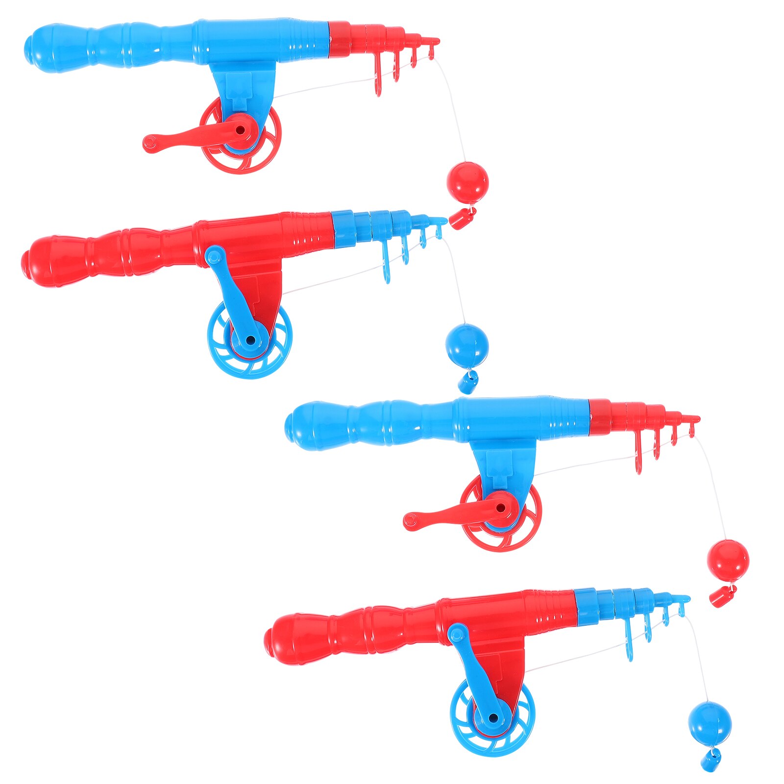 4Pcs Kids Fishing Rod Toys Retractable Fishing Pol... – Grandado