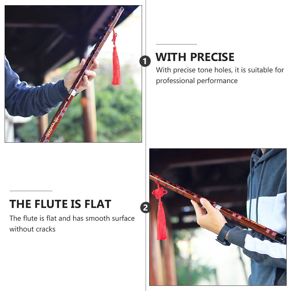 Bamboe Fluit Met Gratis Membraan Protector Set Tra... – Vicedeal