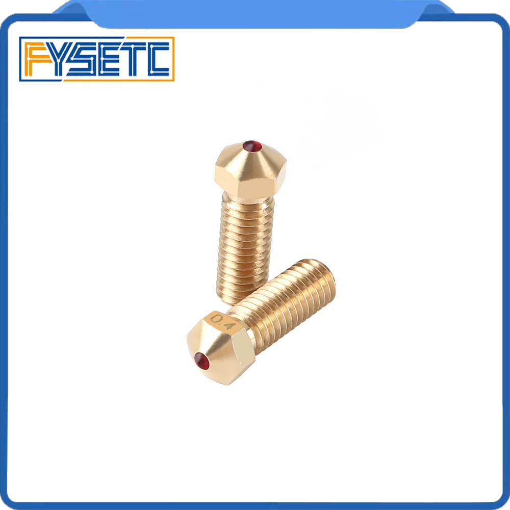 High Temperature V6 Volcano Ruby Nozzle 0.4mm Nozz... – Grandado