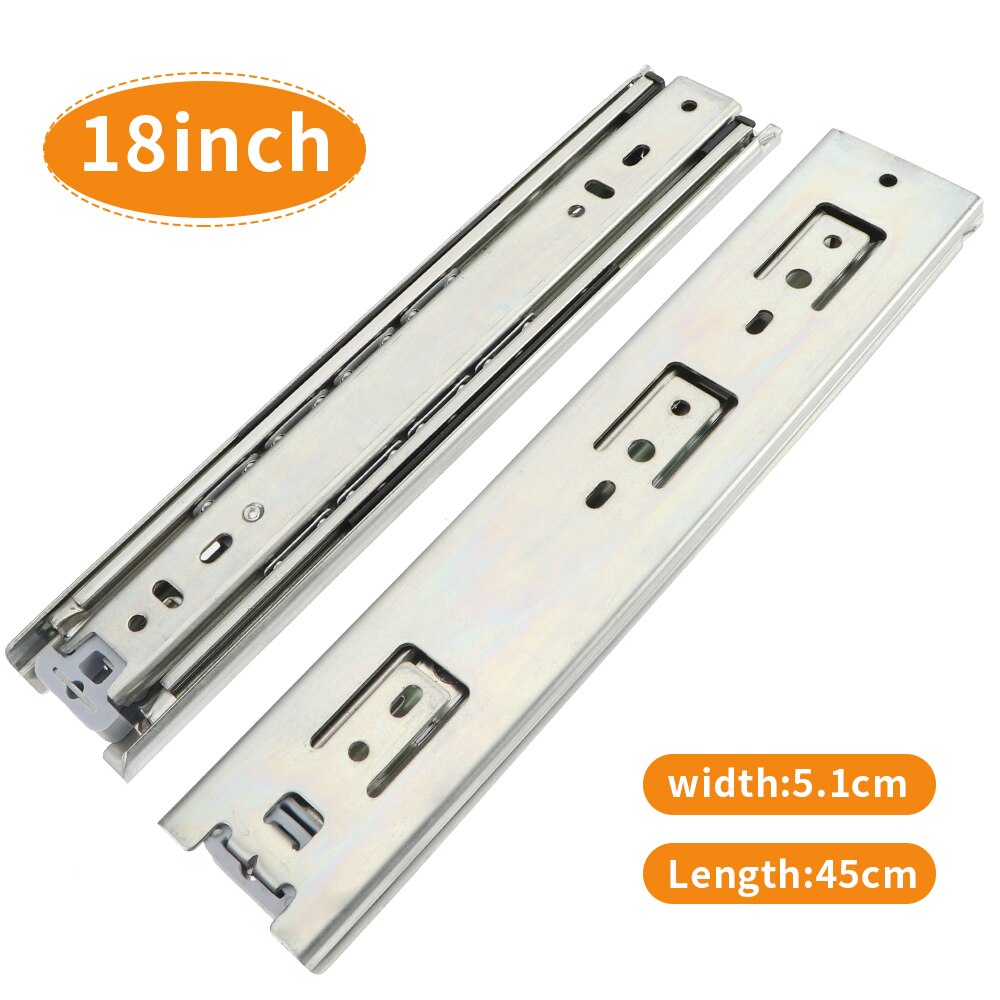 Zware 68Kg Lade Schuif Rail 51Mm Volledige Uitbrei... – Grandado
