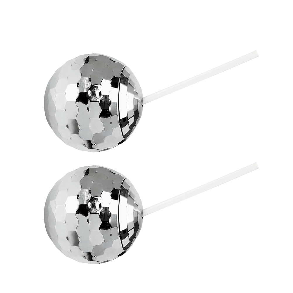 2pcs Decorative Glittering Ball-shaped Cup Home Ba... – Grandado