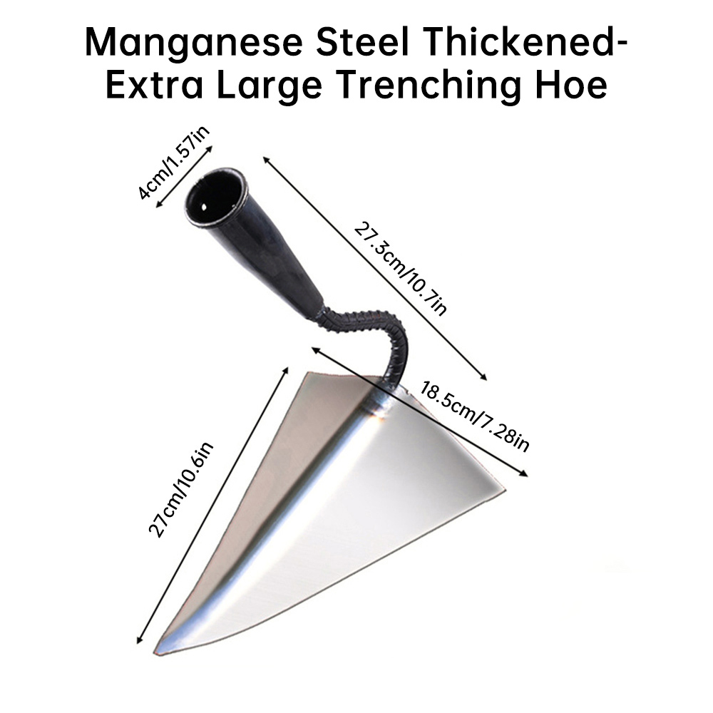 Plowing Hoe Triangle Agricultural Land Turning Han... – Grandado