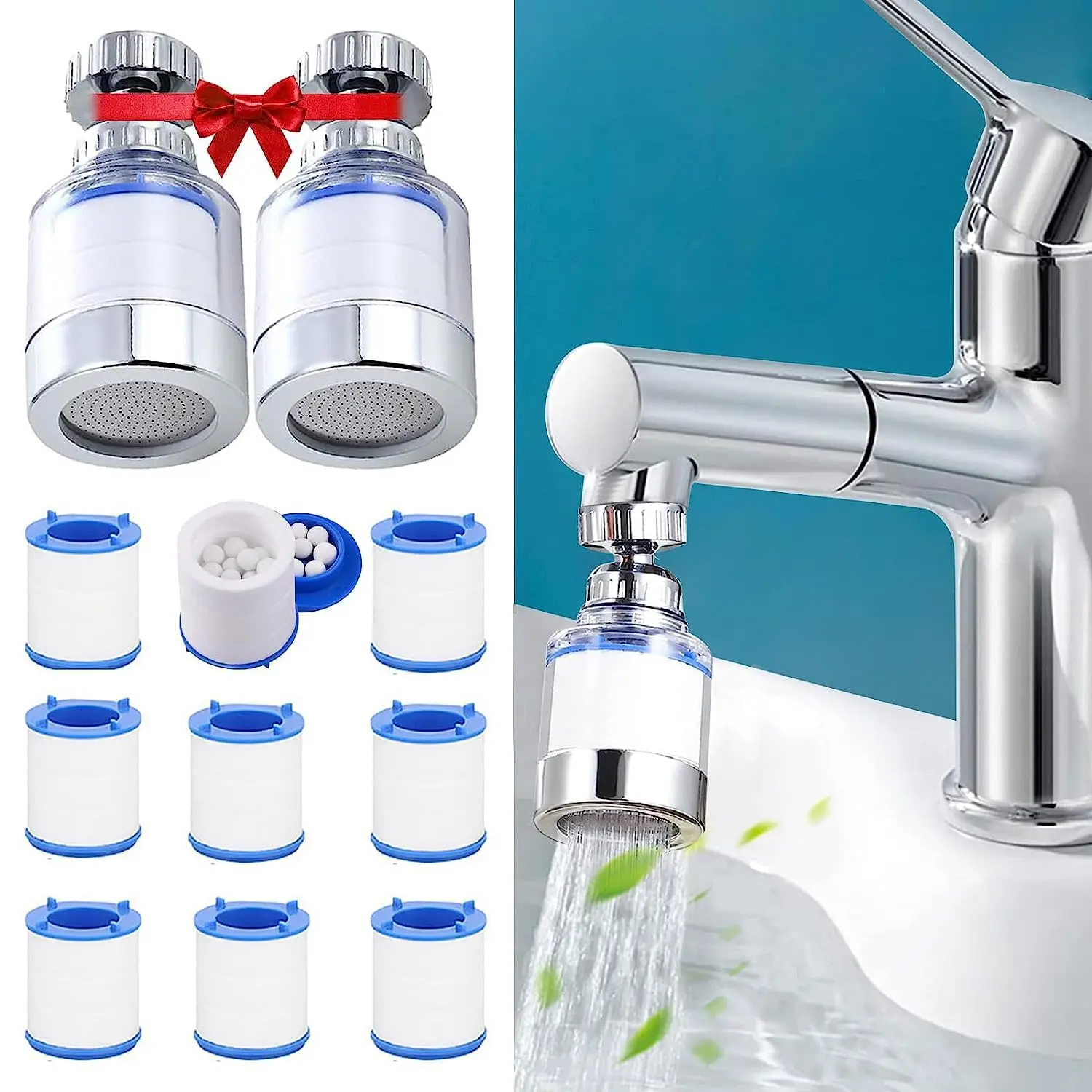 Faucet Filter Element Purifier Sprayer Head Househ... – Vicedeal