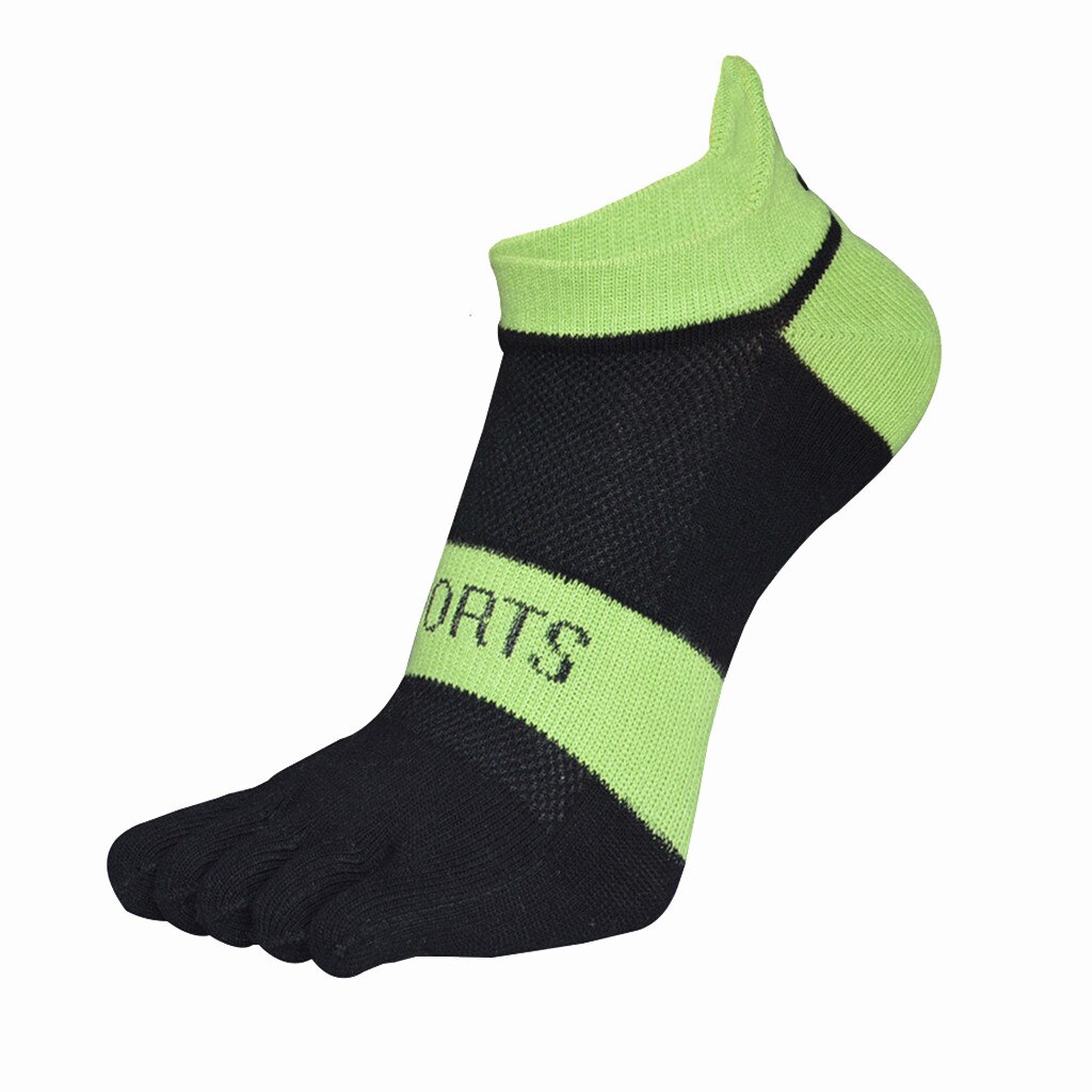 носки женские Men Sport Socks Solid Color Five-Toe... – Vicedeal