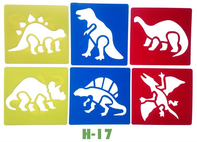 Set of 6 Assorted Color Plastic Children's Drawing... – Grandado