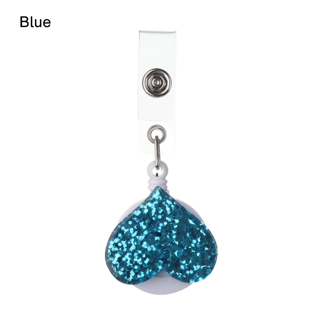1PC Glitter Sequin Heart Shape Stainless Steel Ret... – Grandado