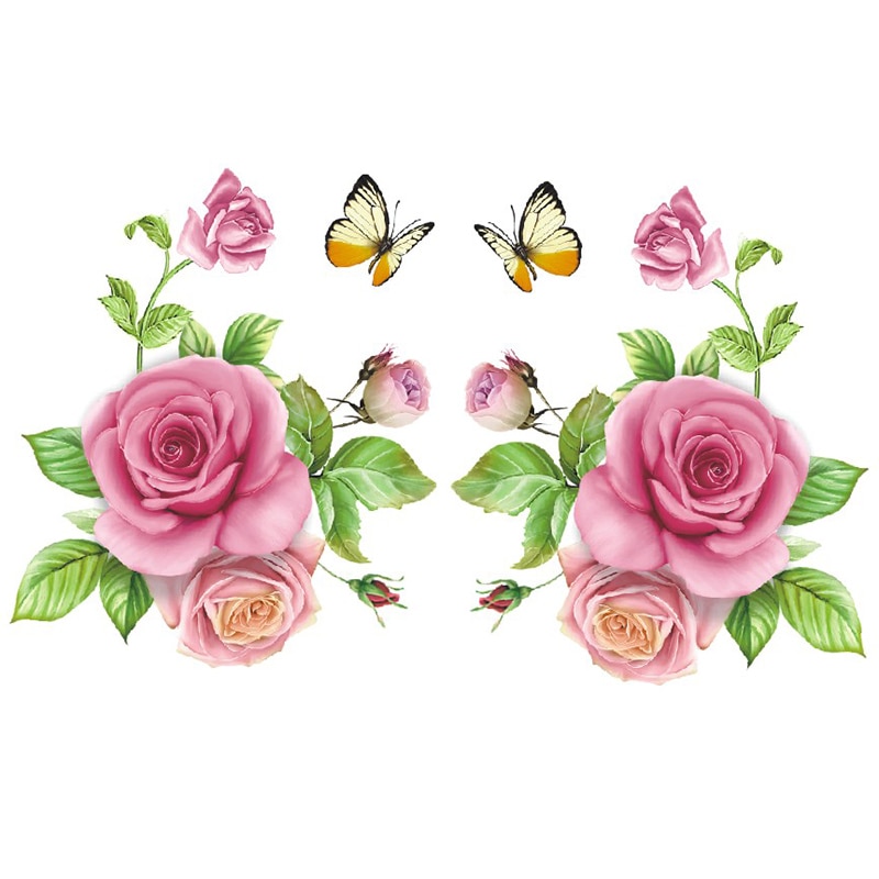 Wardrobe Decoration Painting Water Transfer Decal ... – Grandado