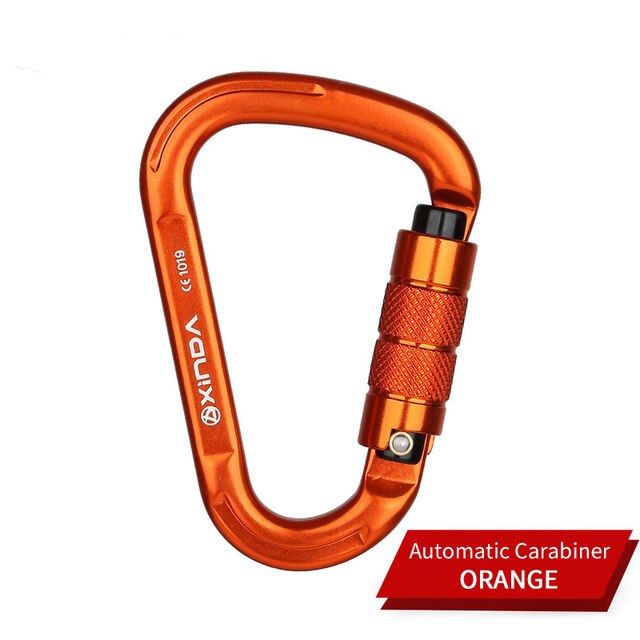 Outdoor Rock Climbing Carabiner 25KN Safety Connec... – Grandado