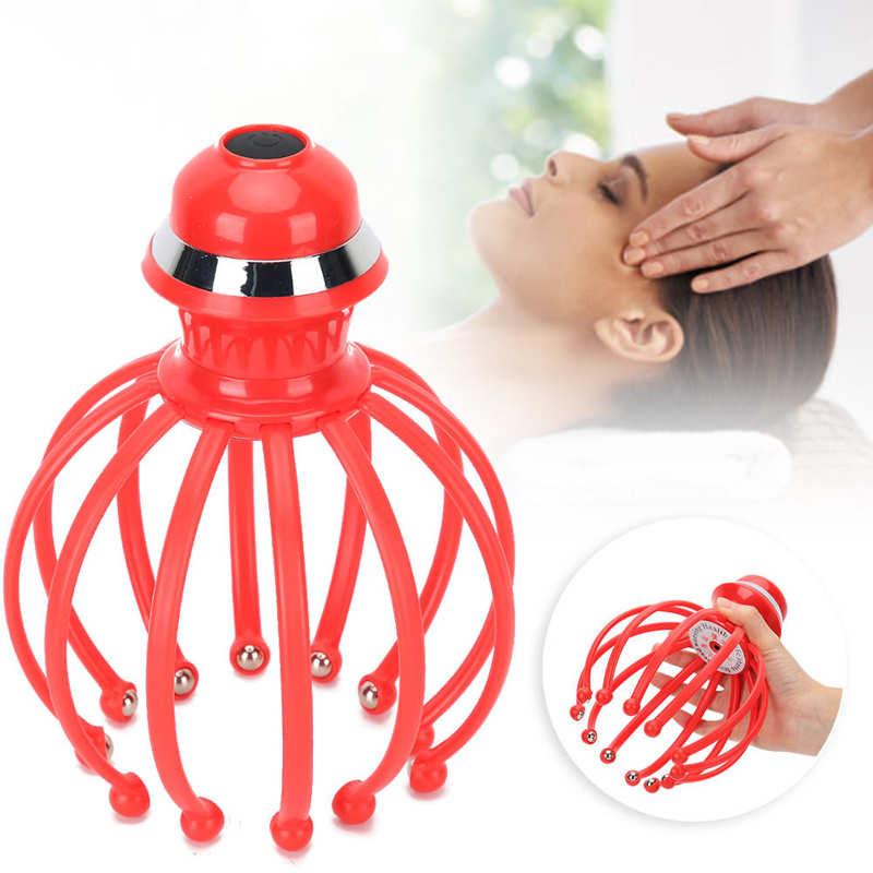 Electric Head Massager Neck Massage Octopus Scalp ... – Vicedeal