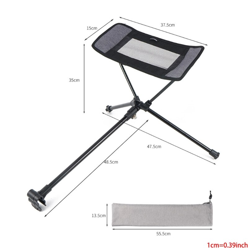 Outdoor Folding Chair Footrest Portable Recliner R... – Vicedeal