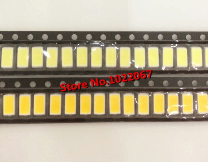 2000 stuks 5730 smd led 0.5w witte 50-55lm smd 573... – Vicedeal