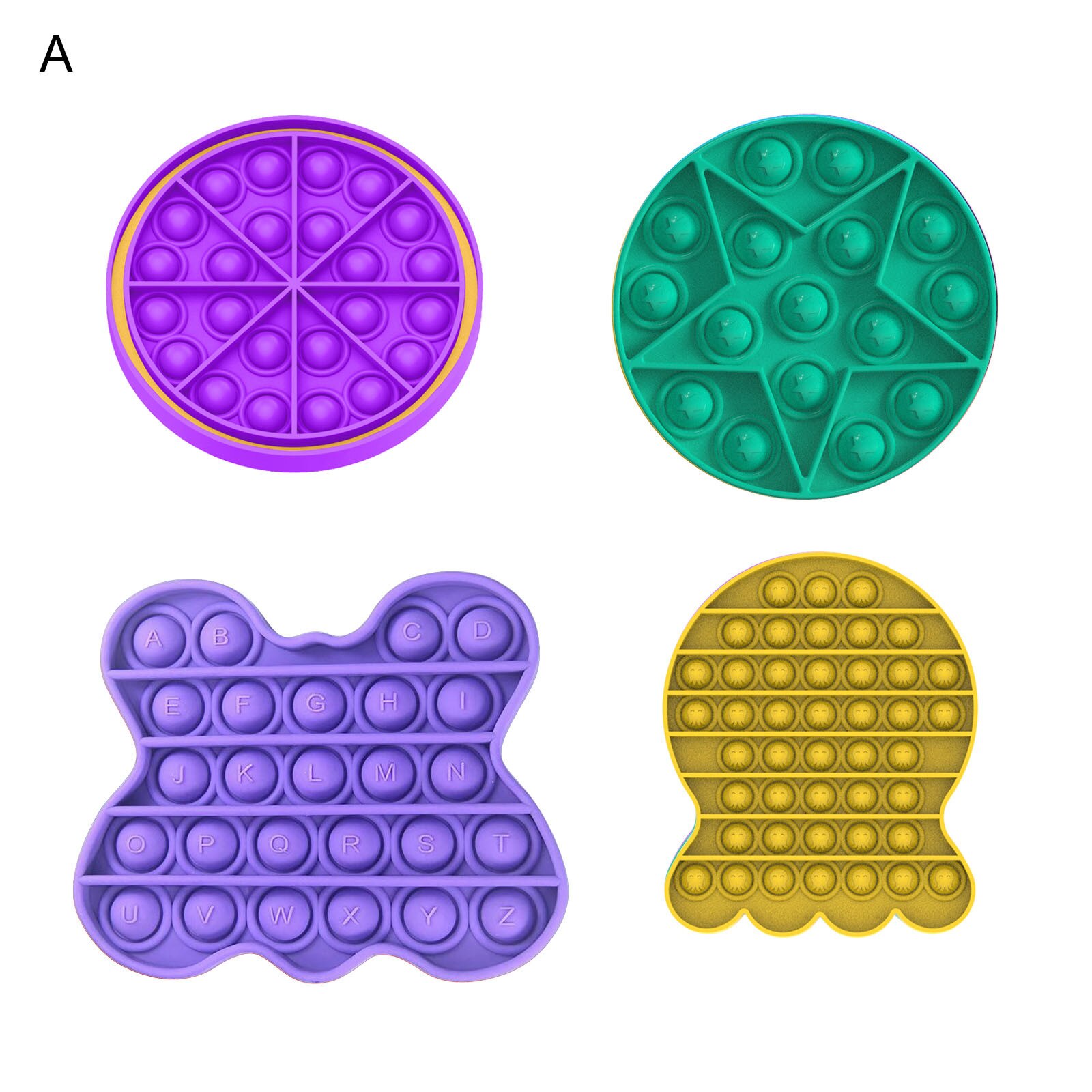 Push Pop Bubble Sensory Toy Infinite Squeeze Autis... – Grandado