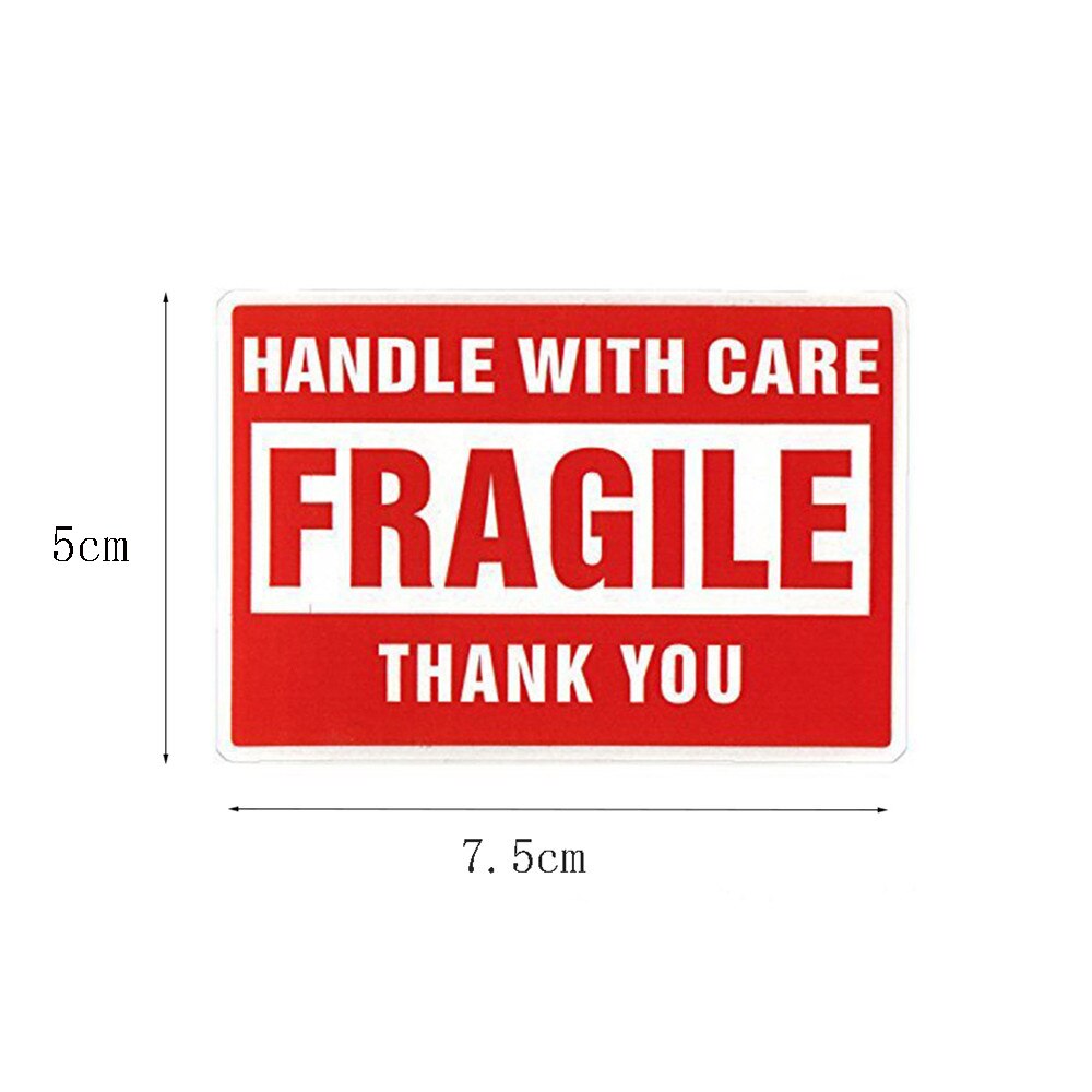 500Pcs/Roll Fragile Stickers Please Handle With Ca... – Vicedeal