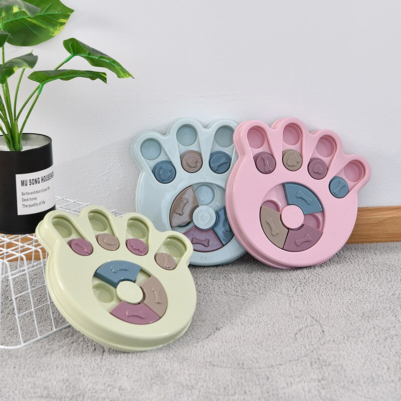 Dog Feeder Educational Puzzle Toys Bowl Interactiv... – Grandado