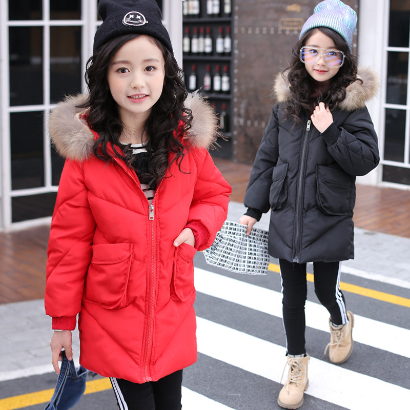 children's cotton jacket girls winter clothes – Vicedeal