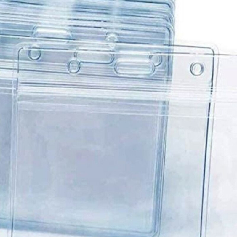 1pcs 4"x3" Name Tag ID Card Holder Waterproof Vacc... – Vicedeal