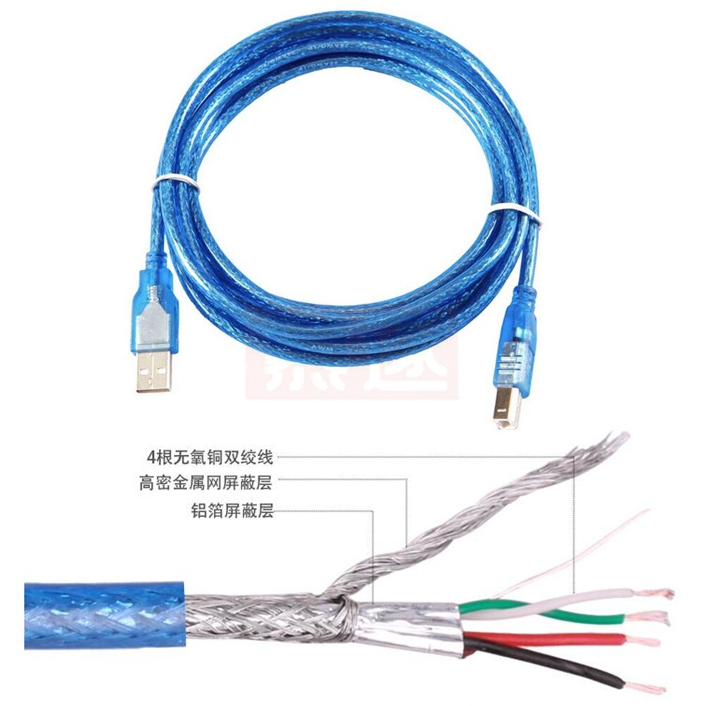 High Speed USB 2.0 Scanner Printer Cable For Canon... – Grandado