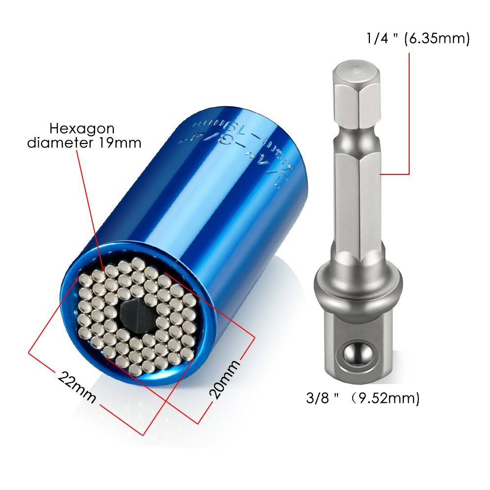 Universele Socket, Kusonkey Professionele 7mm-19mm... – Grandado