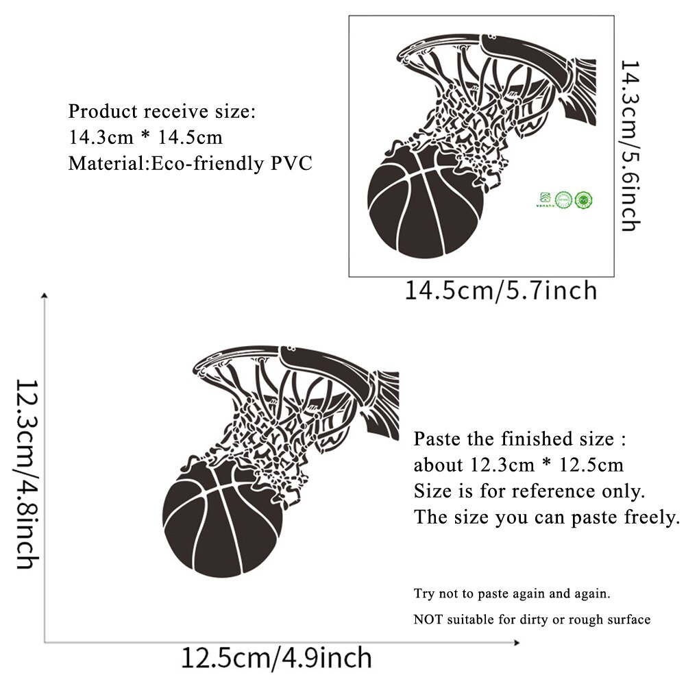 Basketball Hoop Switch Sticker For Kids Room Livin... – Grandado