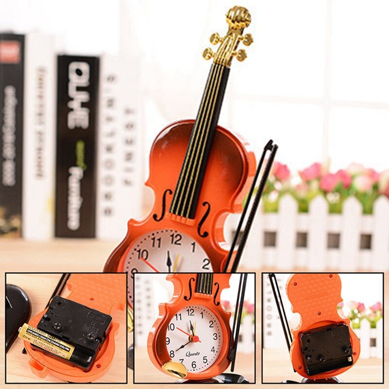 Instrument Table Clock Home Decor Unique Instrumen... – Grandado