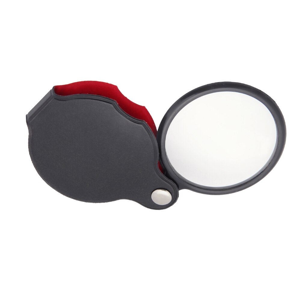 Tragbare Lupe Mini Leder Klapp 50mm Leder fallen L... – Grandado
