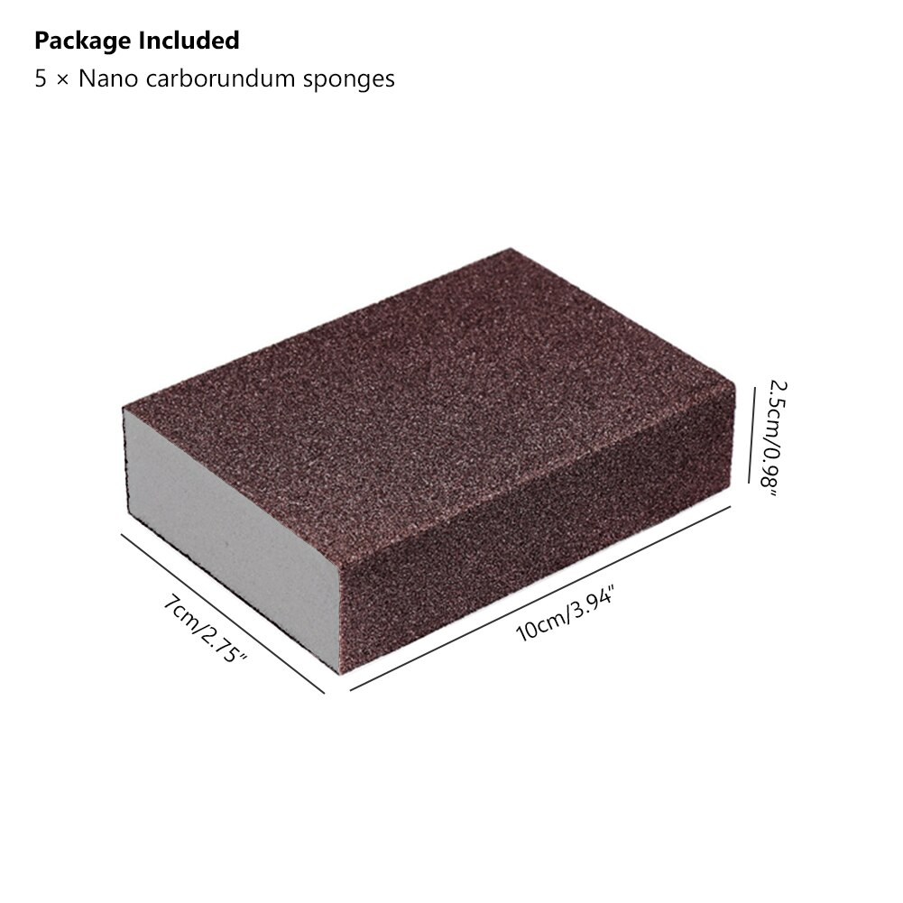 5Pcs Magic Spons Gum Roest Remover Borstel Schotel... – Vicedeal