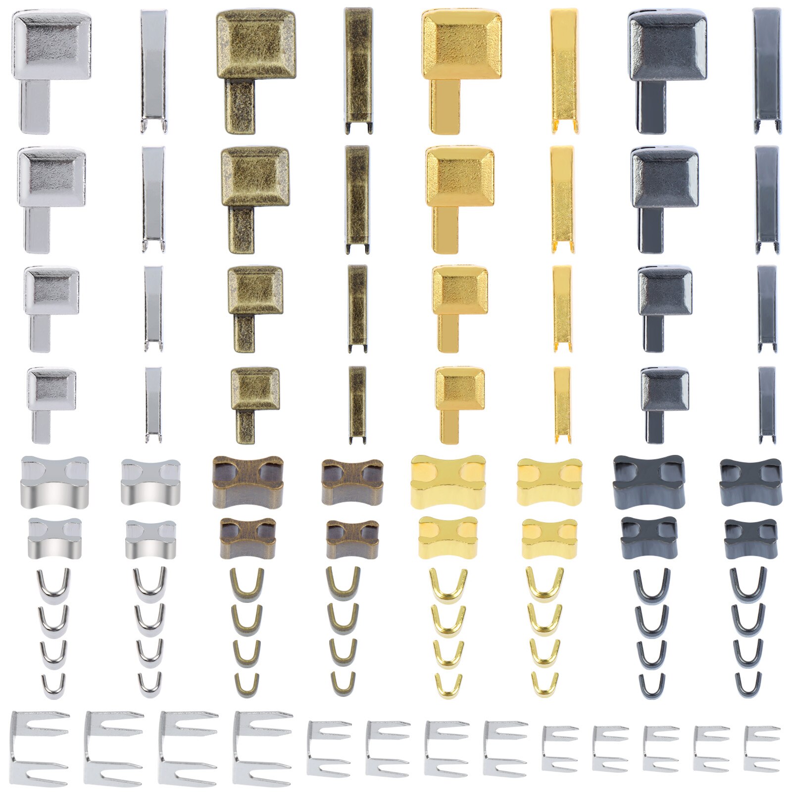 Metalen Rits Slider Rits Bodem Sliders Retainer In... – Grandado