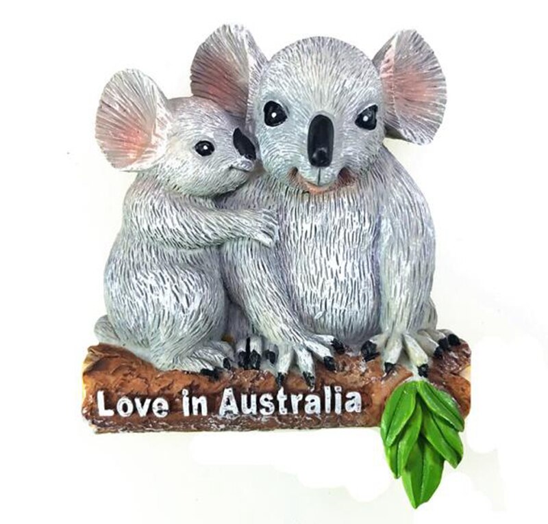 Love In Australia Kangaroo 3D Fridge Magnets Touri... – Grandado