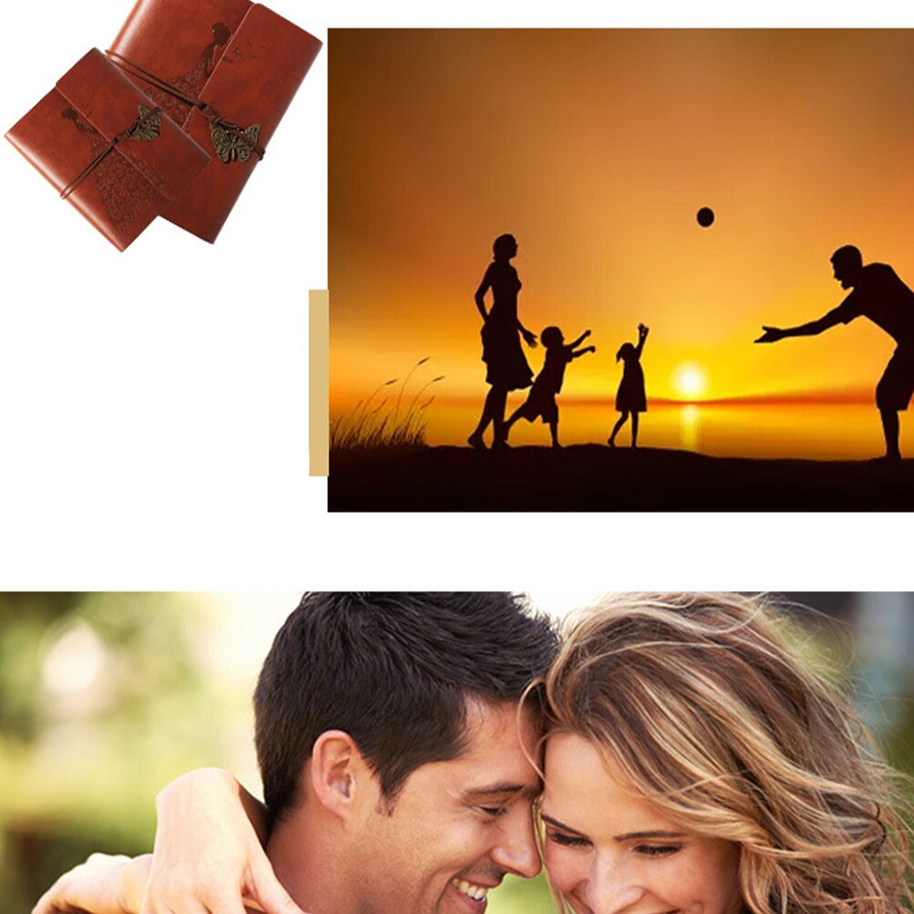 Photo Album Retro Loose-leaf Iron Album DIY Scrapb... – Grandado