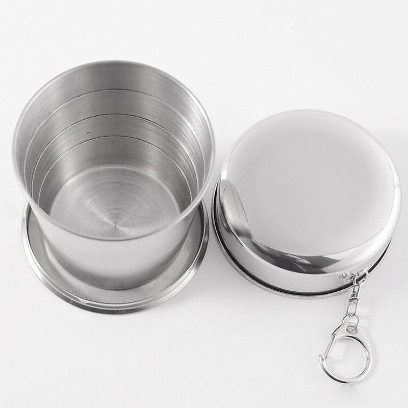 Stainless Steel Folding Cup Portable For Outdoor T... – Grandado