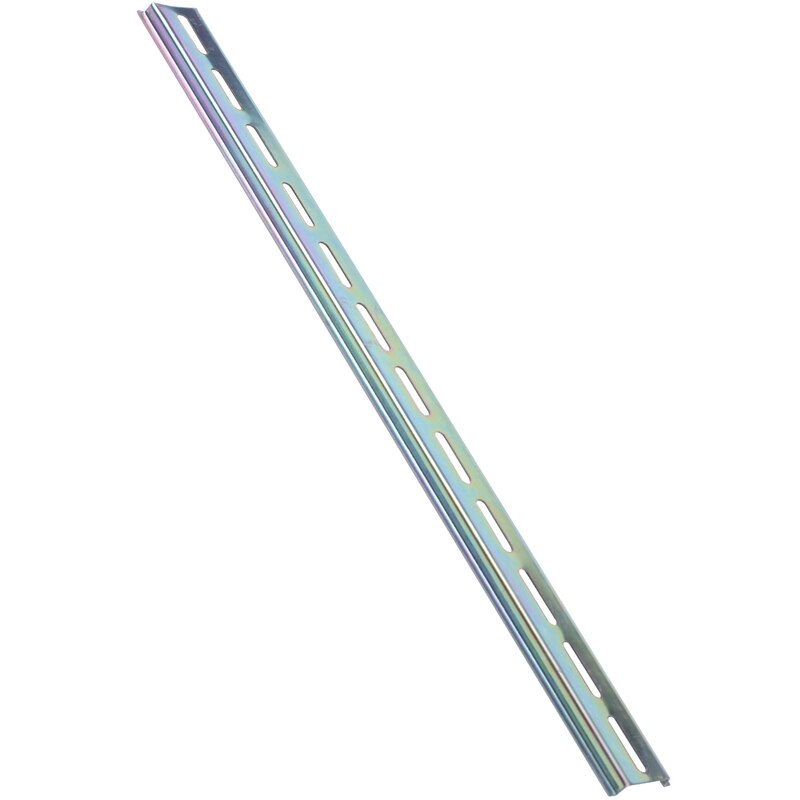 2pcs Slotted Metal 35mm DIN Mounting Rail 40cm Lon... – Vicedeal