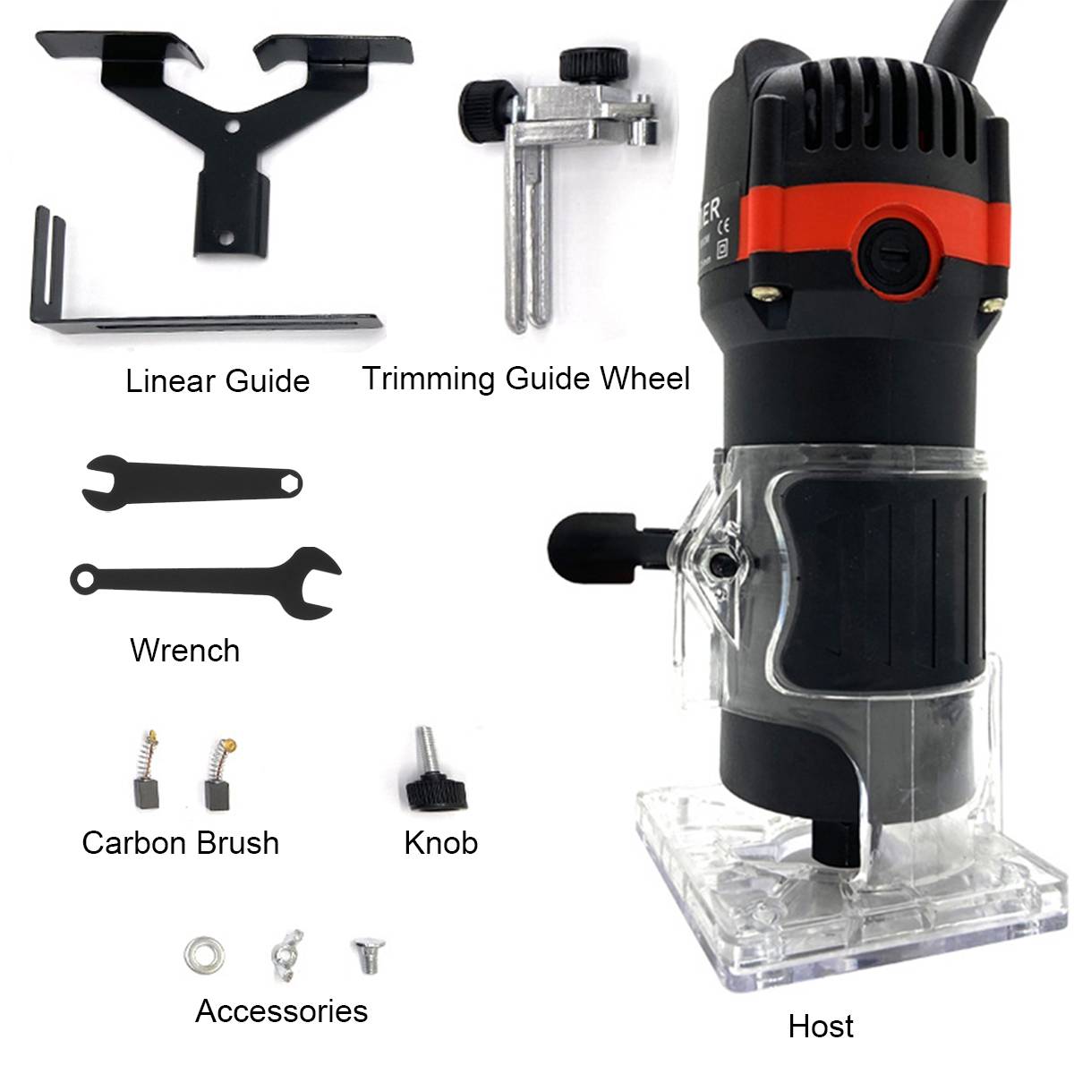 Blmiatko 2300W Hout Elektrische Hand Trimmer Houtb... – Vicedeal