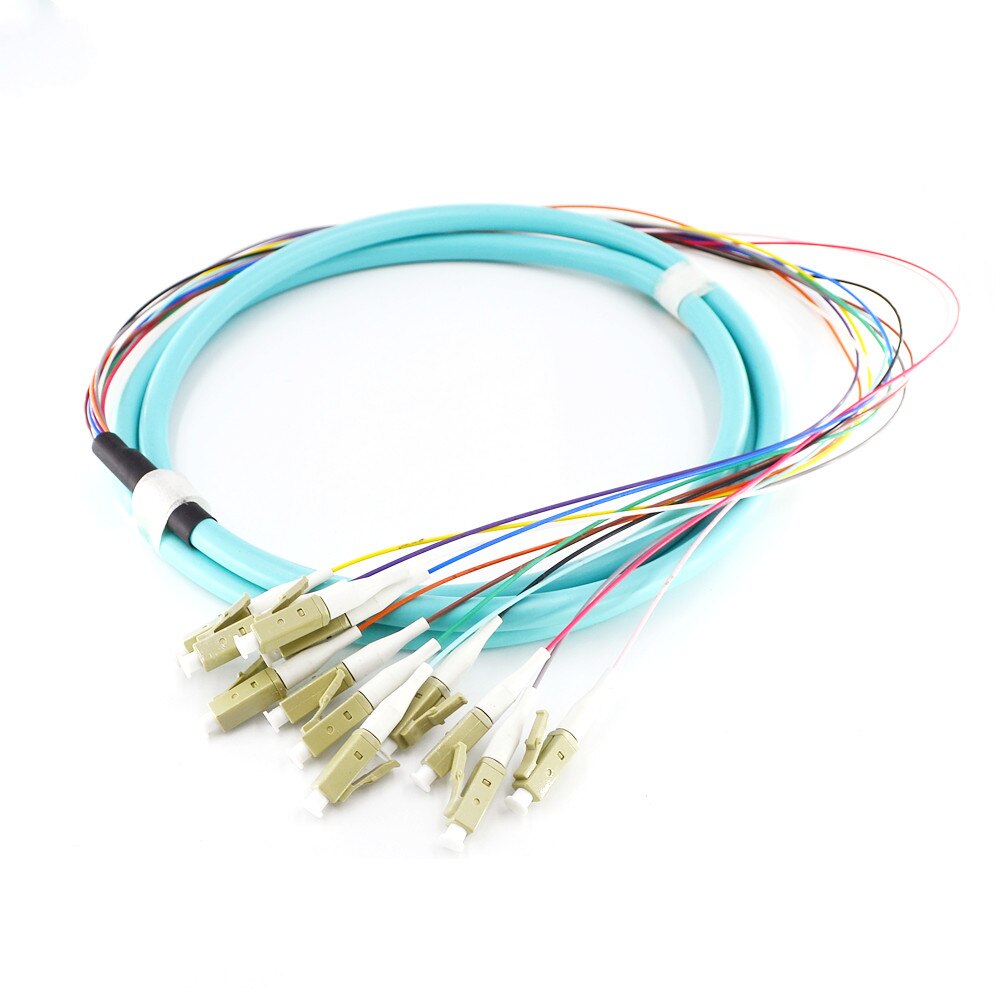 1.5M Fiber Optic Pigtail, 12 core , LC, Multimode,... – Grandado