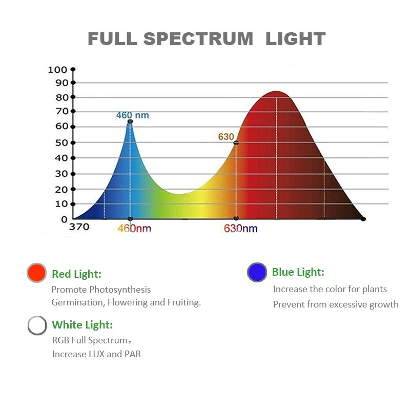 Phyto Lamp 1000W Full Spectrum Led Grow Light Lamp... – Grandado