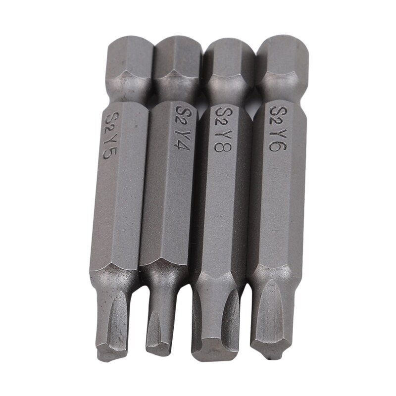 4Pcs 50mm Square S2 Trident Bit Screwdriver Bit Se... – Vicedeal