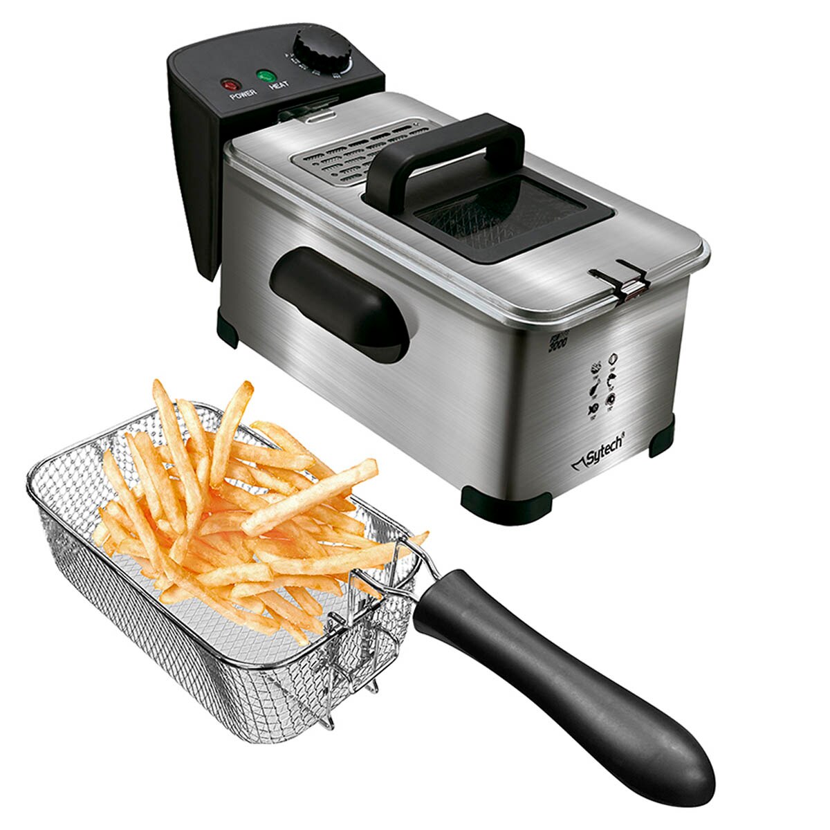 Sytech "Fastfryer 3000" elektrische frit... – Grandado