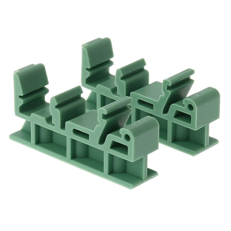 PCB 35mm DIN Rail Mounting Adapter Circuit Board Bracket Holder Carrier ...