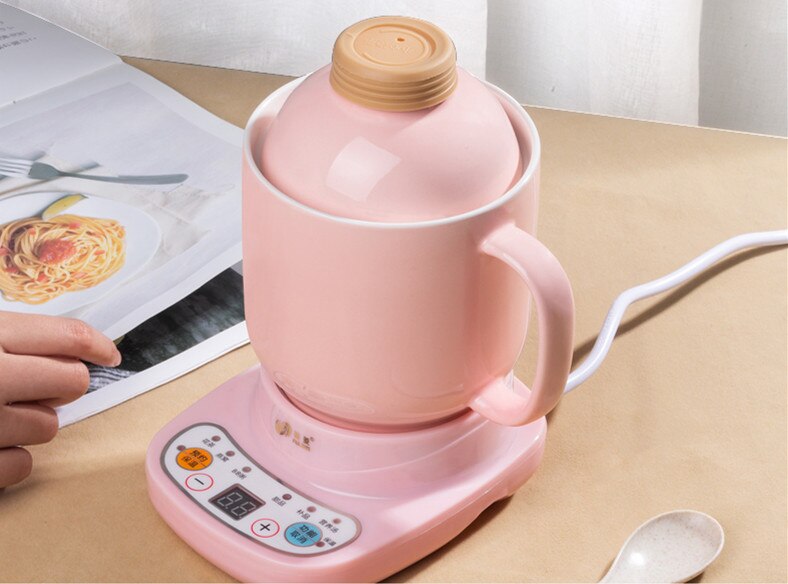 220V 600ML Mini Electric Stewing Pot Ceramic Autom... – Grandado