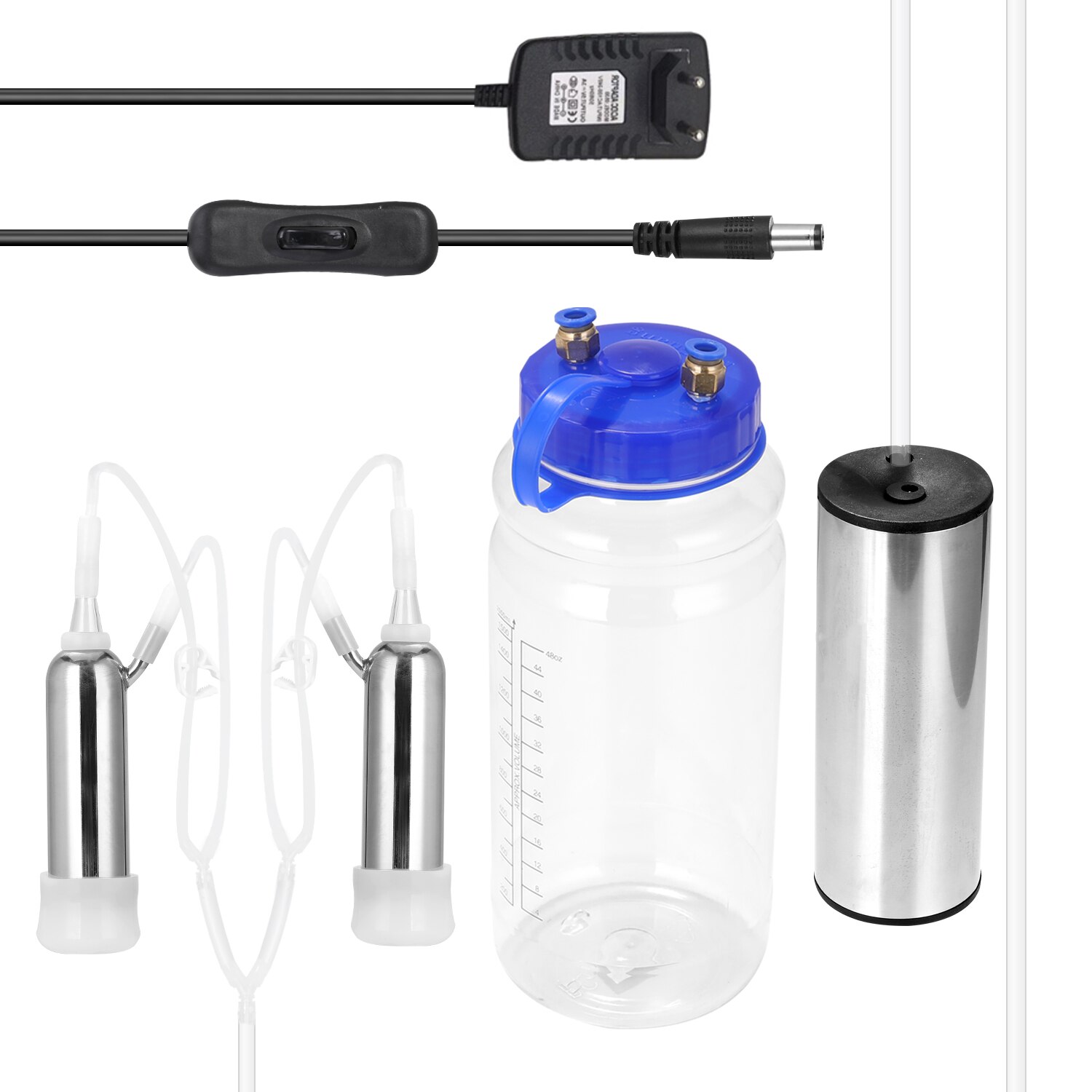 Professionele Elektrische Vacuüm Melker Set Melkma... – Vicedeal