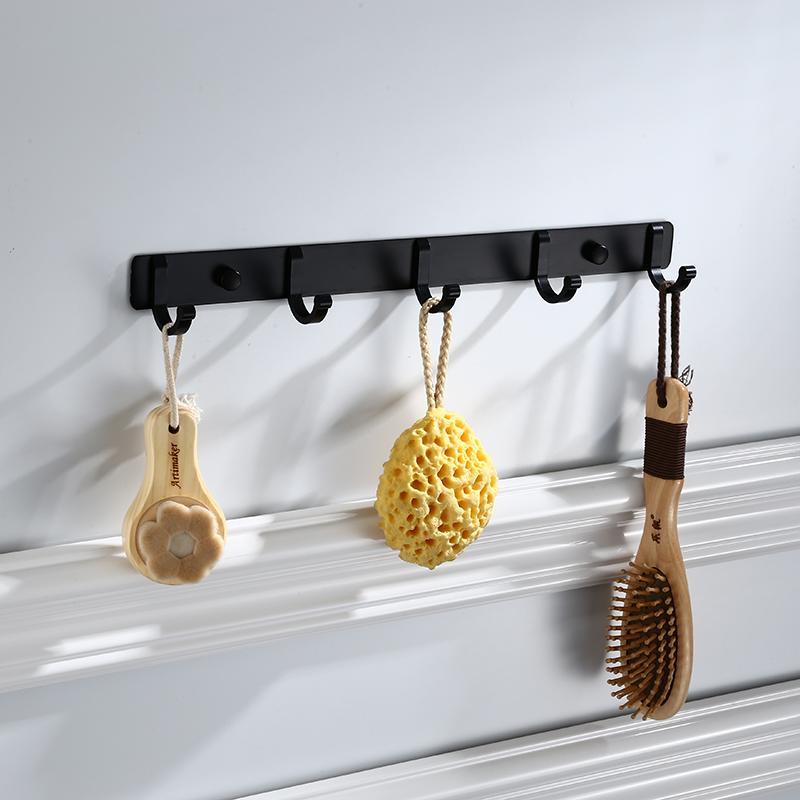 Matte Black Massief Ruimte Aluminium Rij Haak Gewa... – Grandado