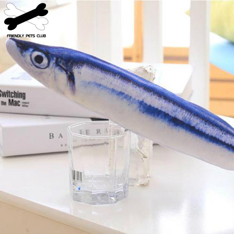 Plush 3D Carp Fish Shape Cat Toy Cute Simulation F... – Grandado