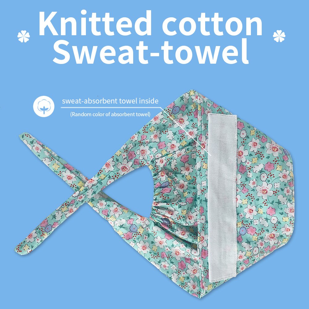 Cartoon Printed Hat Scrub Hat Health Worker Adjust... – Grandado